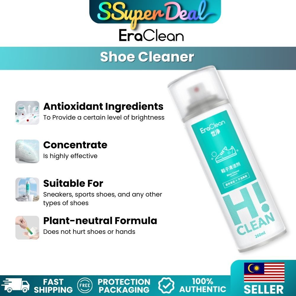 Eraclean Shoe Cleaner Shoe Washing Artifact Shoe Cleaner Foam Brush ...