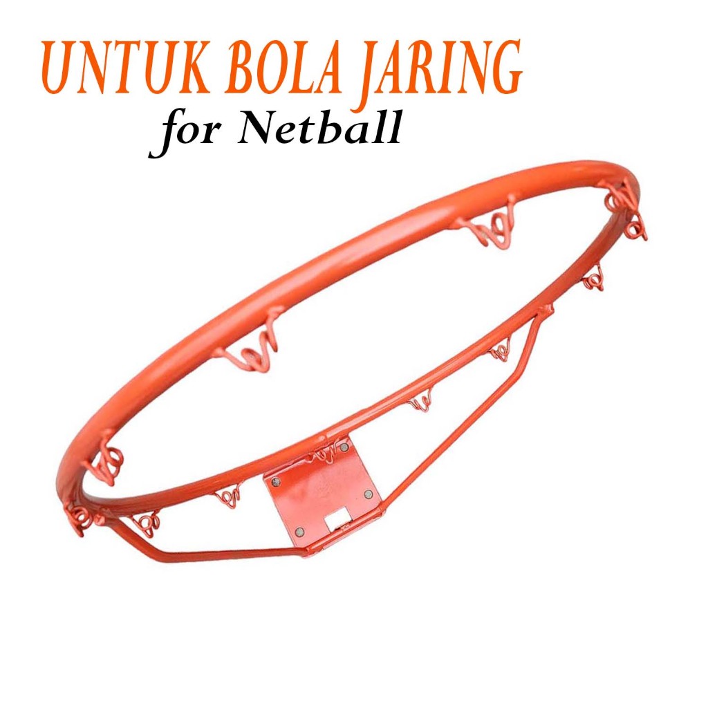 professional use standard netball rim ring jaring bola jaring | Shopee ...