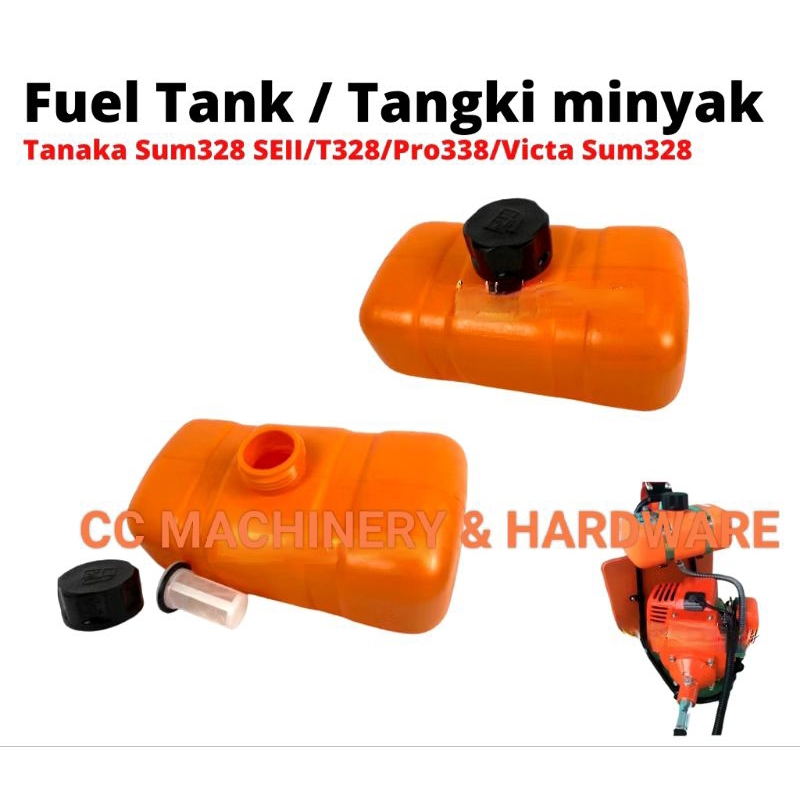 (Ready Stock) BG328 Fuel Tank Minyak Tangki Mesin Rumput Tanaka Sum328 ...
