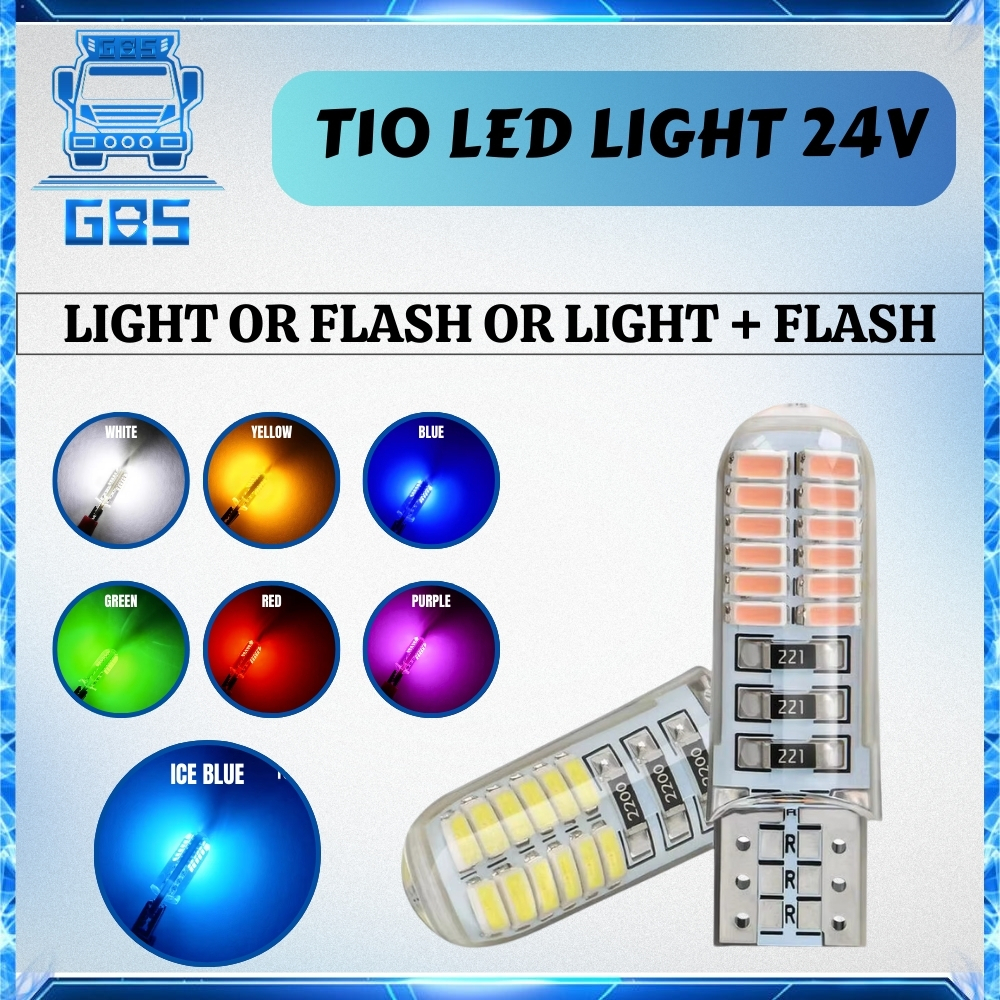 GBS Truck/Lori LED T10 Kelip Kelip Mentol 24v Lori LED Bulb 24v Truck ...