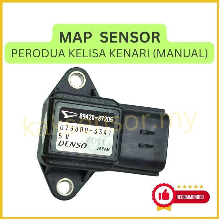 MANIFOLD AIR PRESSURE SENSOR PERODUA KELISA KENARI MANUAL MAP SENSOR ...