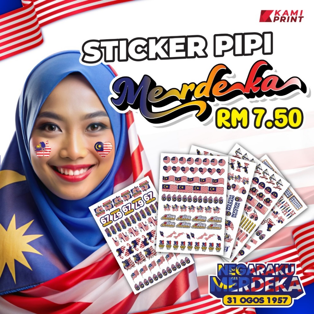 STICKER PIPI MERDEKA | Shopee Malaysia