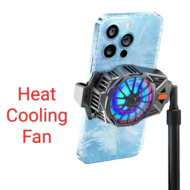 Mobile Phone Cooler Fan Gaming Handle Cooling Fan | Shopee Malaysia