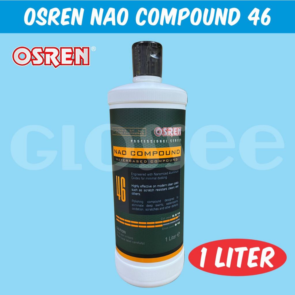 1L OSREN NAO Compound 46 Waterbased Compound removes watermark Ubat ...