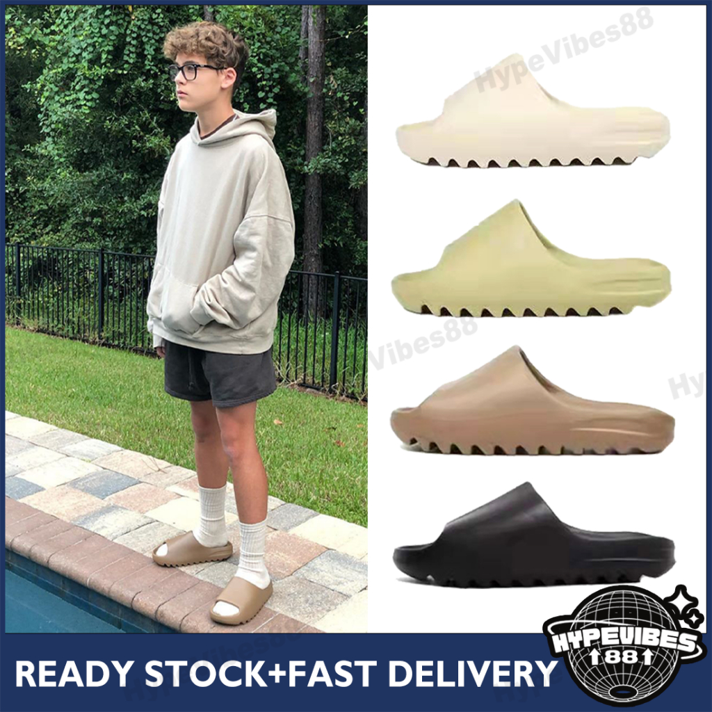 HypeVibes YZY Thick Colour Sandal Minimalist Sandal Unisex Black Beige ...