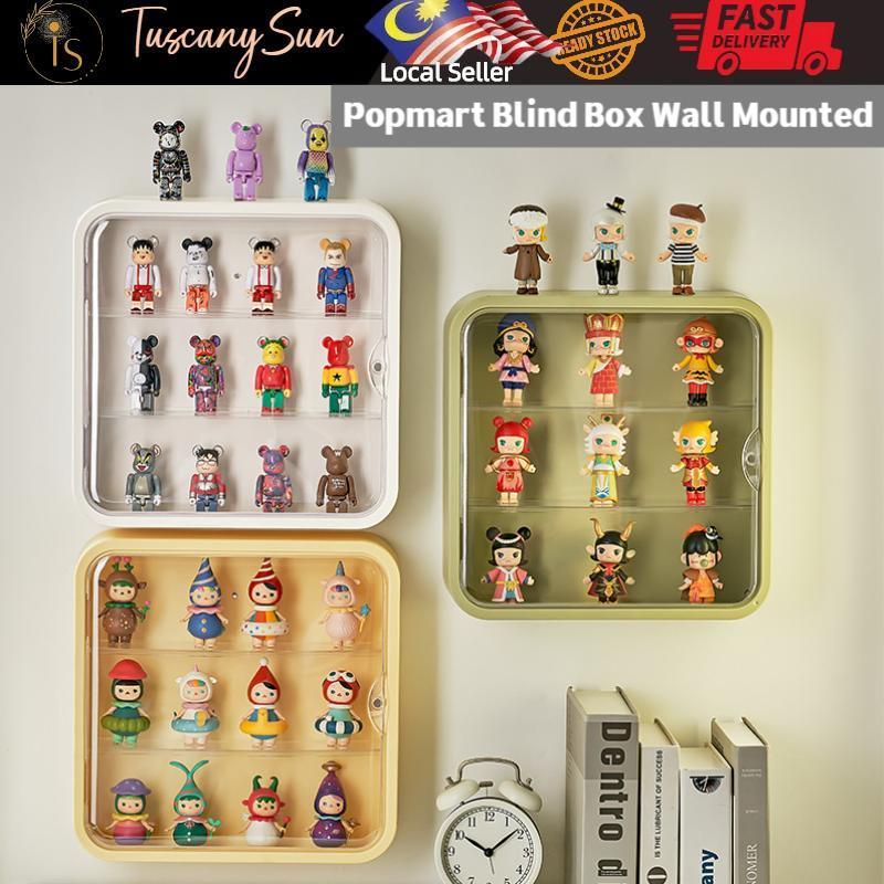 Wall Mounted Popmart Graphic Display Cabinet Blind Box Display Rack Toy ...