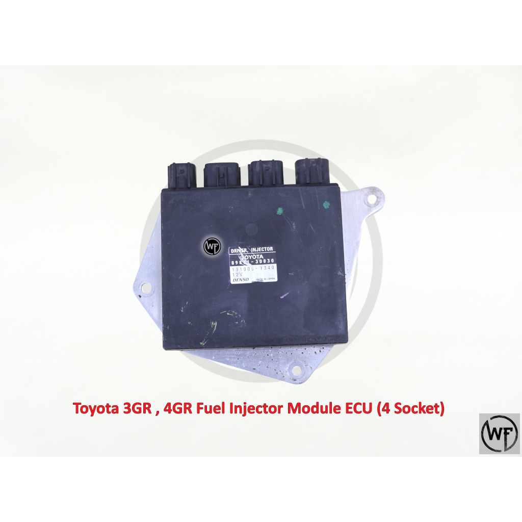 Toyota Mark-X , Crown 3GR / 4GR Fuel Injector Module ECU 4socket ...