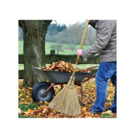 Lidi Broom With Bamboo Handle | Long Wooden Handle | Gardening Lidi ...