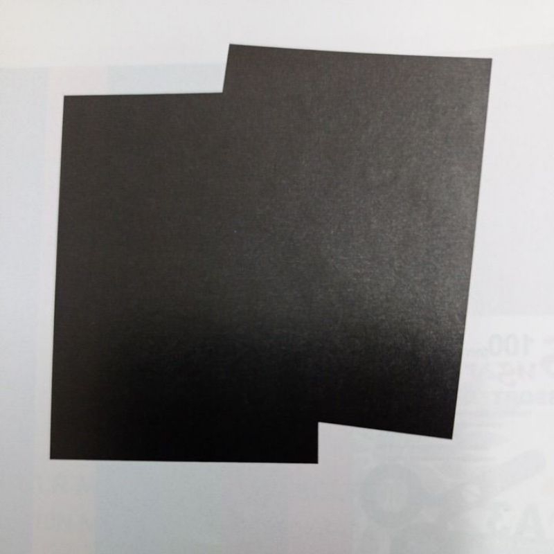 MANILA CARD BLACK COLOUR 10'S | Shopee Malaysia