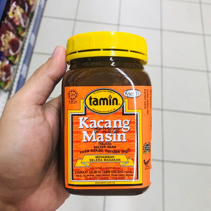 Tamin Kacang Masin Taucu Salted Bean Halal 450gm | Shopee Malaysia