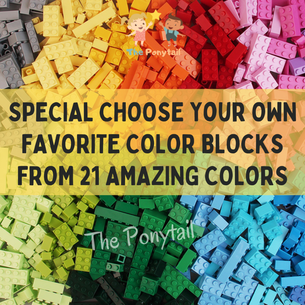 Building Block Toy One Color Building Blocks For Kids Bricks Base Plate ...