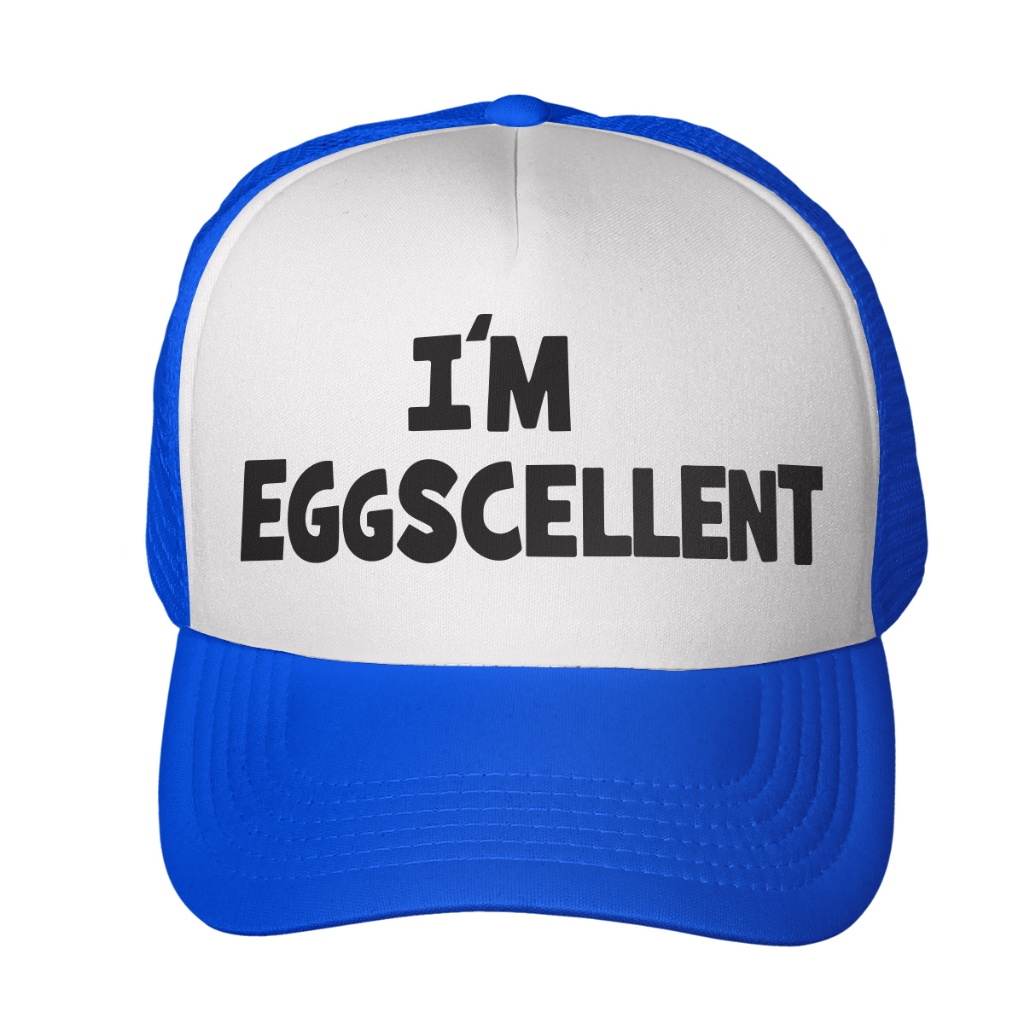 I'm Eggscellent Hat Meme Rigby Regular Show Adult Trucker Cap | Shopee Malaysia