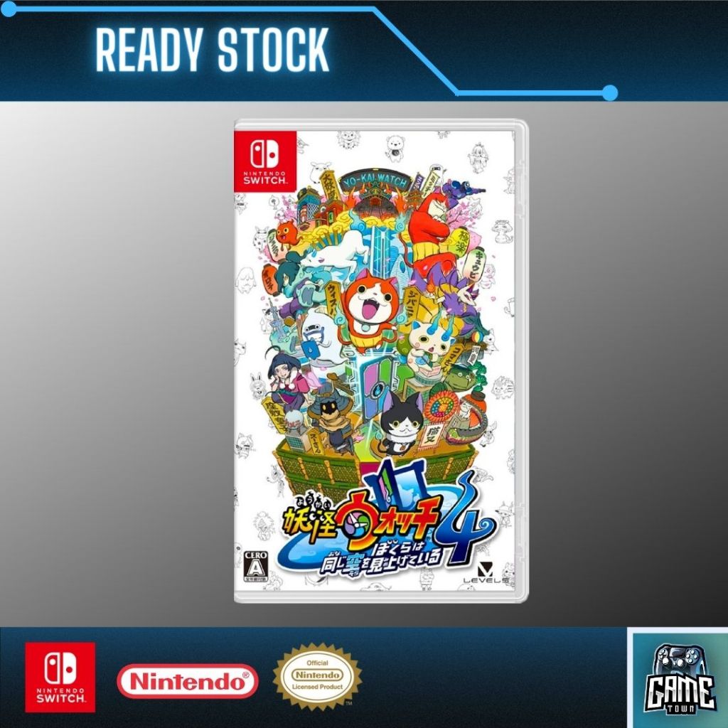 Nintendo Switch Yokai Watch 4 Watching Under the Same Sky 妖怪手表 4 我们仰望着同一片天空 (Chinese/Japanese ...