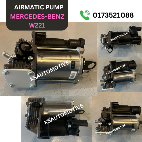 AIRMATIC PUMP / AIR SUSPENSION COMPRESSOR MERCEDES-BENZ W221 NEW PARTS ...