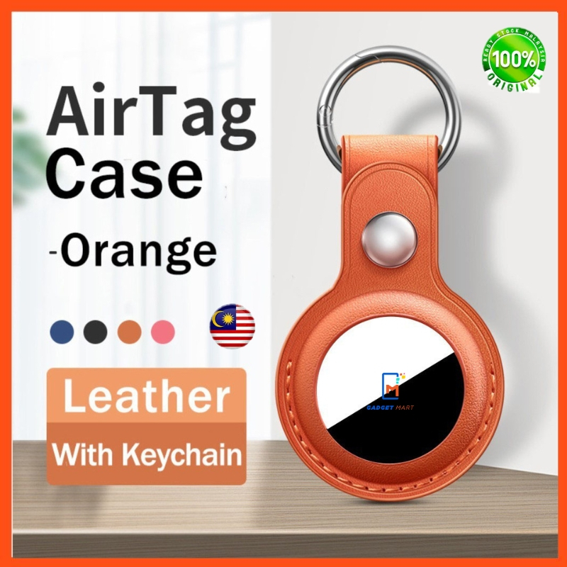 Compatible for Airtag Genuine leather Case Cover Tracker Location ...