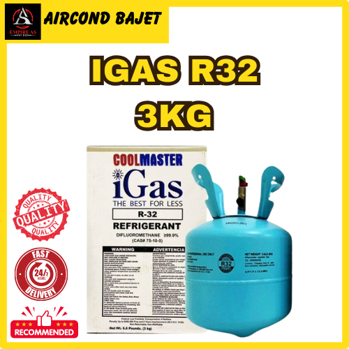 R32 gas air conditioning gas 3kg aircond air conditioning | Shopee Malaysia