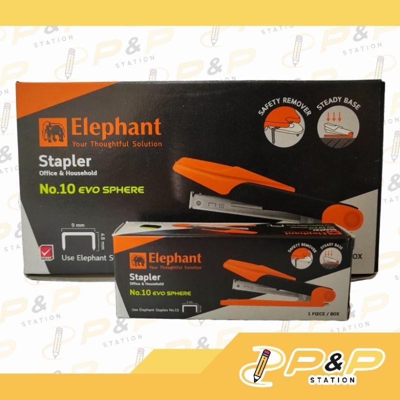 Elephant Stapler No.10 Evo Sphere(random colour) | Shopee Malaysia