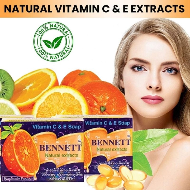 BENNETT SOAP WHITENING ORI 130g | Shopee Malaysia