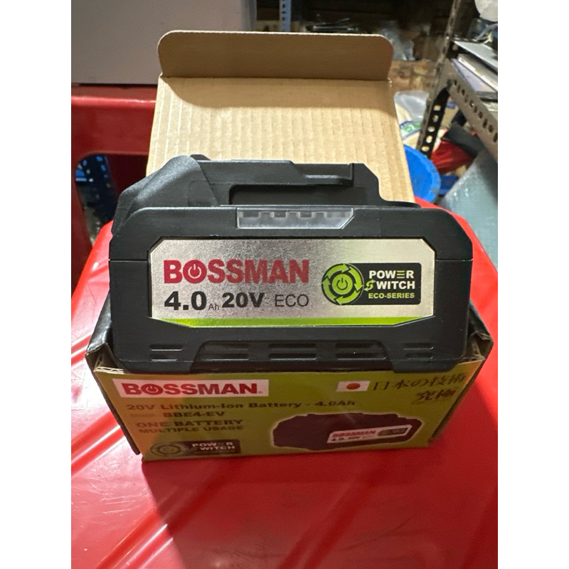BOSSMAN BATTERY 18V 20V 21V 2.0AH 4.0AH charger set BBE4-EV POWER ...