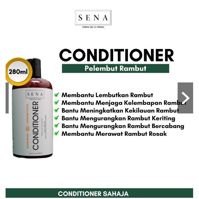 SENA CONDITIONER 280ML FOR BEARD AND HAIR BEST SSs | Shopee Malaysia