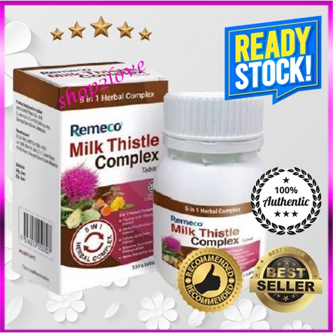 Remeco Milk Thistle Complex 100 Tablets - Regenerate Liver Cells ...