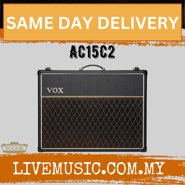 Vox AC15C2 2x12" 15-watt Tube Combo Amp ( AC 15C2 / AC15C2 ) | Shopee ...