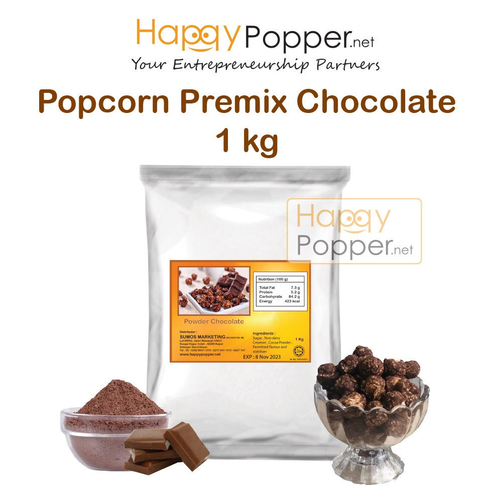 Happypopper Popcorn Premix Chocolate Strawberry Pop Corn Popcorn Powder ...