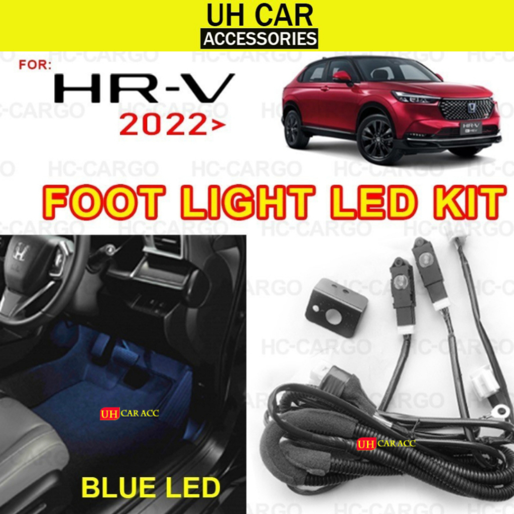 HONDA HRV HR-V 2022 Foot Light - Blue / White / Red LED Light | Shopee ...