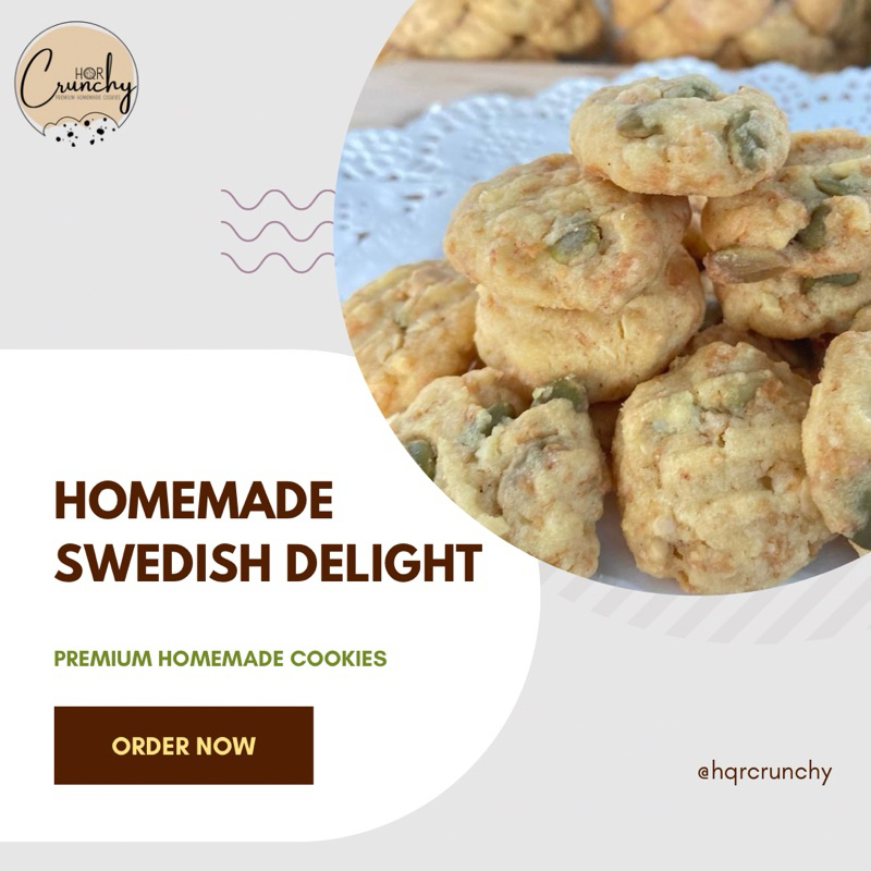 HALAL Premium Homemade Cookies. Swedish delight choco crunchy black ...