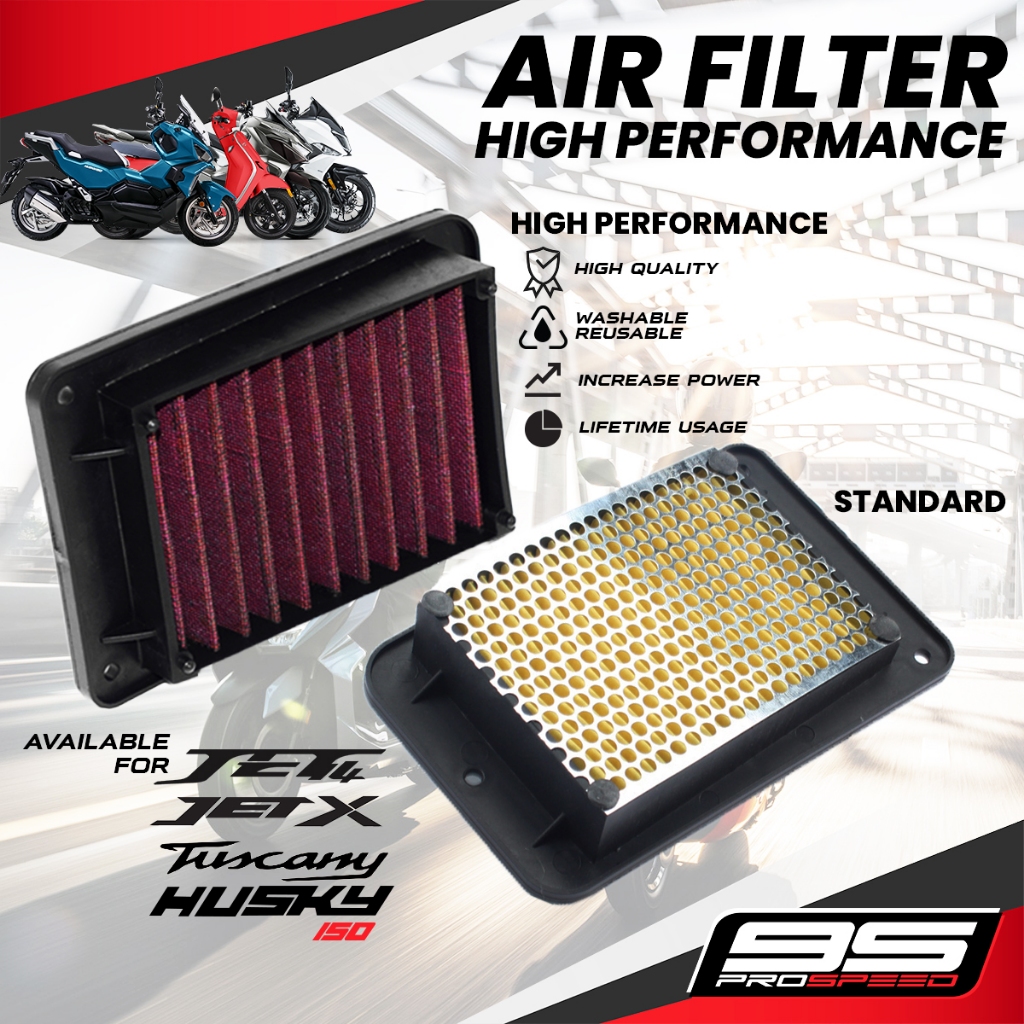 SYM HUSKY 150 TUSCANY 150 JET 14 / JET X 150 High Performance Air ...