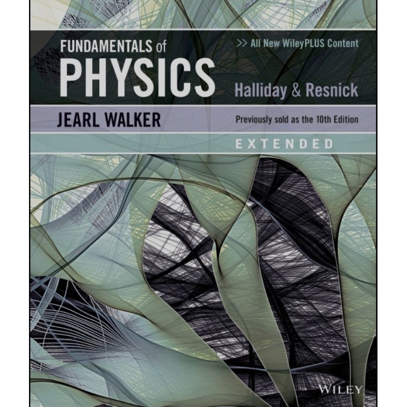 [9A238] Halliday Resnick Fundamentals of Physics. Extended (10th ed ...