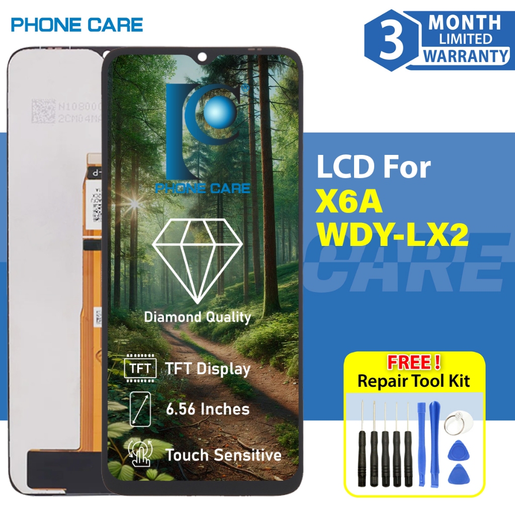 Lcd For Honor X6A WDY-LX2 / X5 Plus / X5B Plus (With Touch Screen ...
