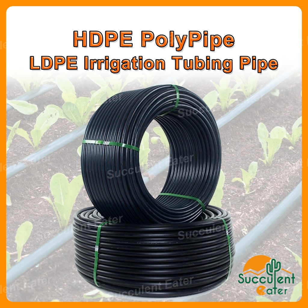 Poly Pipe 1 Meter 20mm Poly Paip Irrigation System Pertanian Fertigasi ...