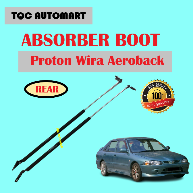 Proton Wira Aeroback Rear Bonnet Damper Rear Boot Absorber Boot Shock ...