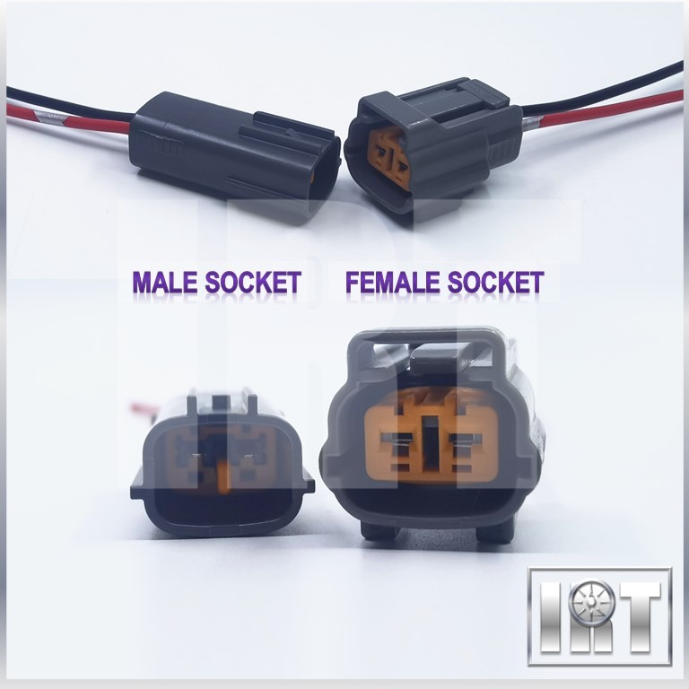2 Pin Fuel Pump Socket MMC Wira Crank Angle Sensor Mazda RX7 Ignition ...