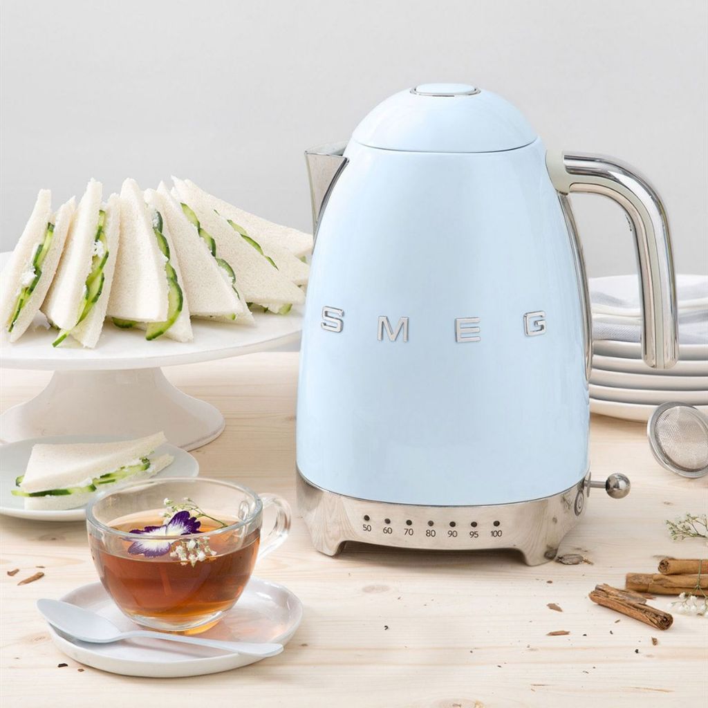 SMEG electric kettle retro home tea brewing insulation integrated ...