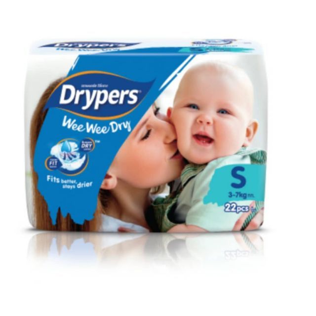 Drypers Wee wee dry travel pack S Size (1 carton 176pcs) | Shopee Malaysia
