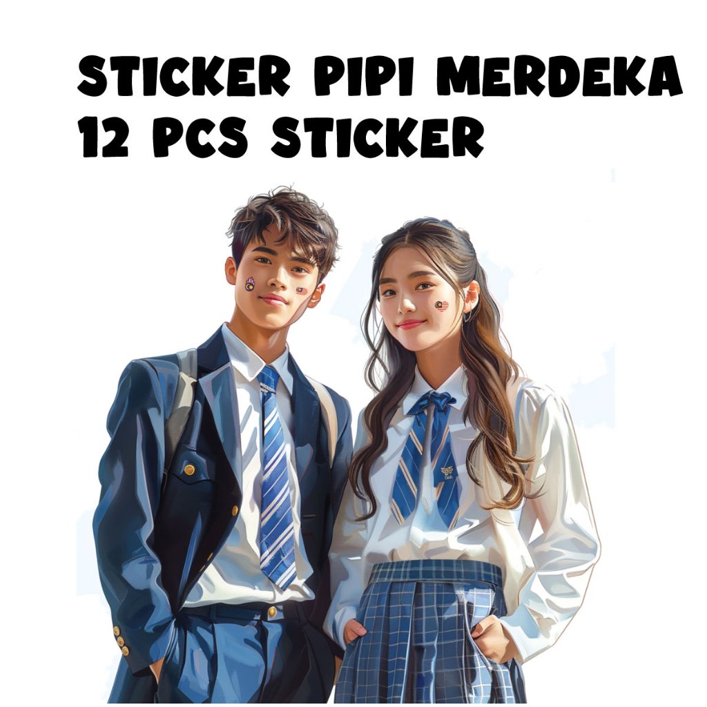 Sticker Pipi Merdeka | Transparent | Shopee Malaysia