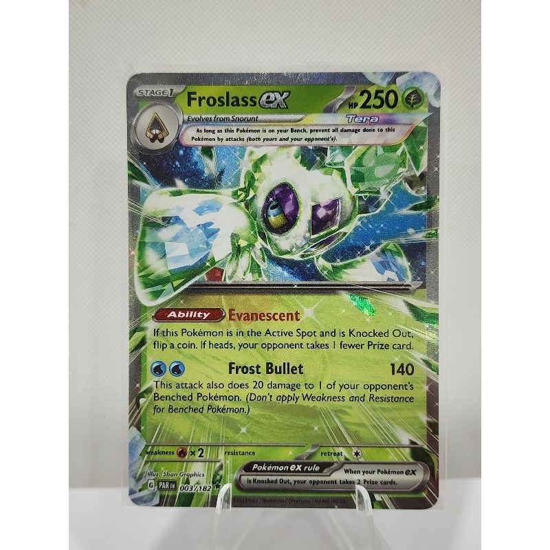 2023 Froslass Ex Card (Rare Holo) | Shopee Malaysia