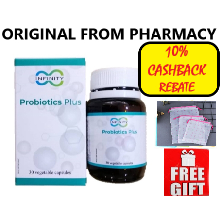 [FREE STORAGE BAG] Infinity Probiotic Plus (30 vegetable capsules ...