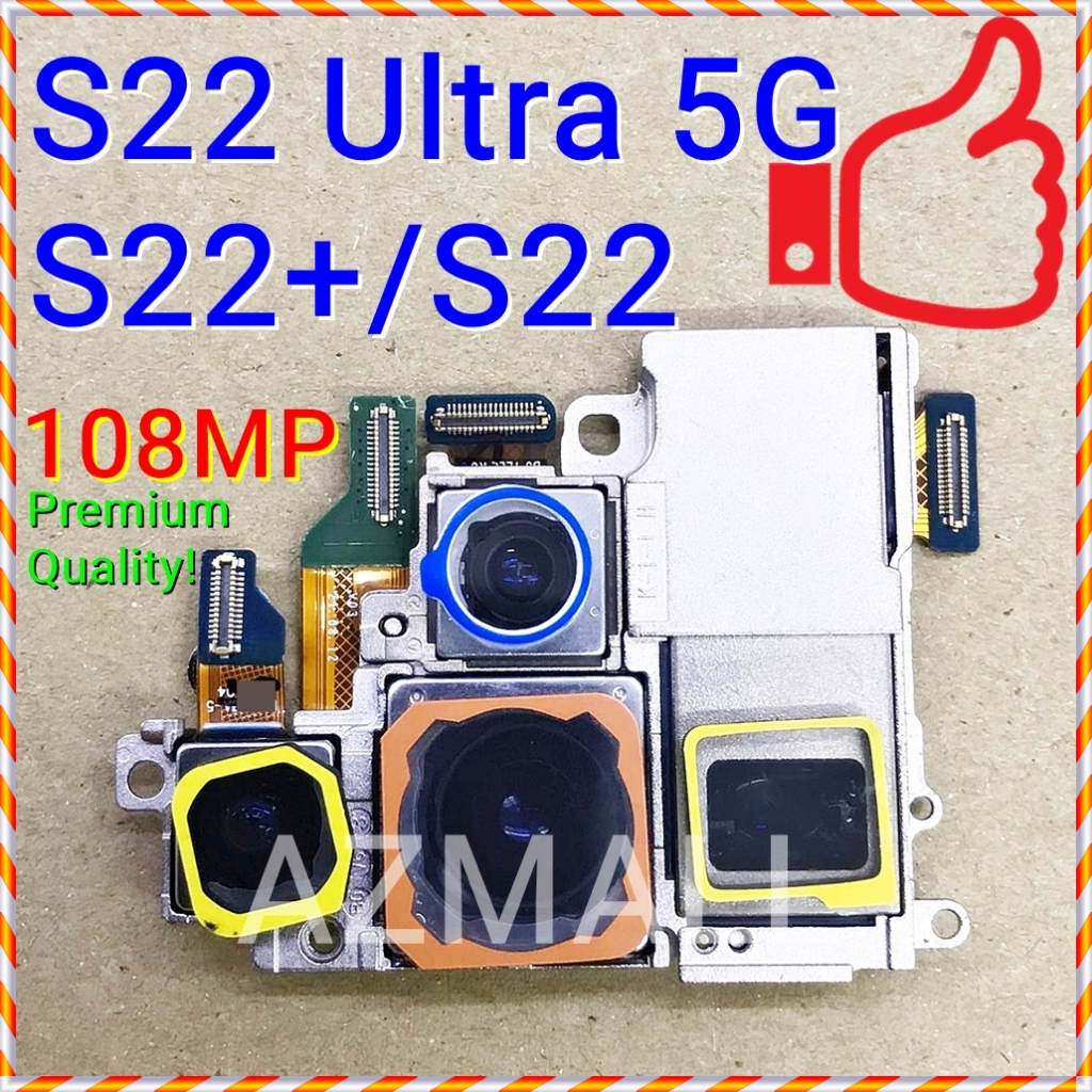 (108MP) NEW ORI Selfie Front /Rear Main Camera Lens Flex Ribbon Samsung ...