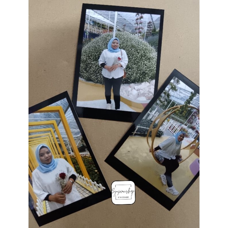 LOMO PRINT L (FULL HITAM) | Shopee Malaysia