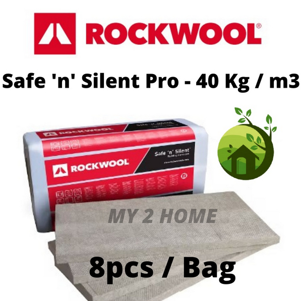 [Malaysia Ready Stock] Rockwool 40kg/Partition Rockwool/Partition Sound ...