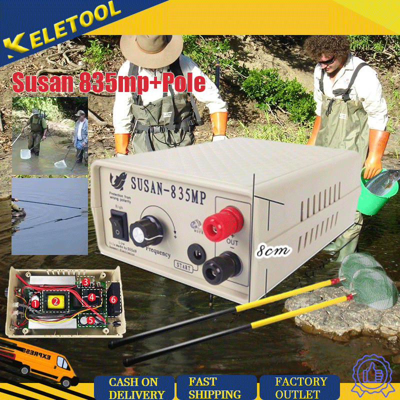 Susan 835mp Fishing Machine Electric Inverter Fish Shocker Stunner ...