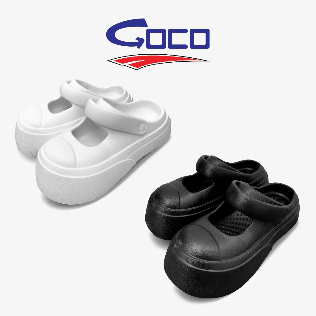GOCO Women's Mary Jane Sandals Outdoor Sandals Thick Sole Soft ...