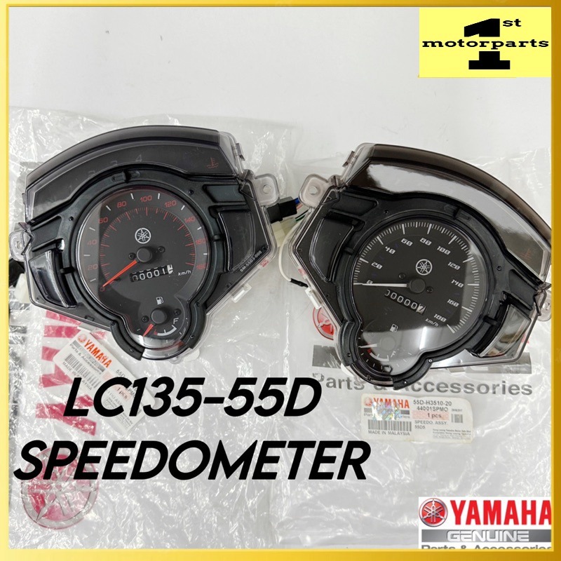 [100% ORI YAMAHA] LC135 NEW 4 SPEED V2 V4 V5 V6 V7 LC SPEEDOMETER METER ASSY 55D H3510 20/30 ...