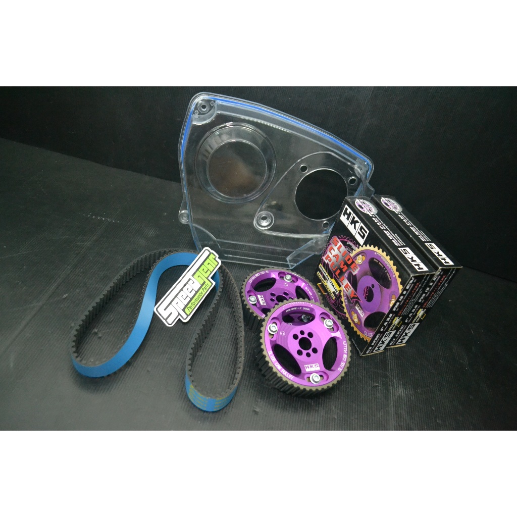 HKS Cam Pulley Kevlar Timing Belt Cam Cover Skyline R32 R33 GTS RB25 RB25DET | Shopee Malaysia