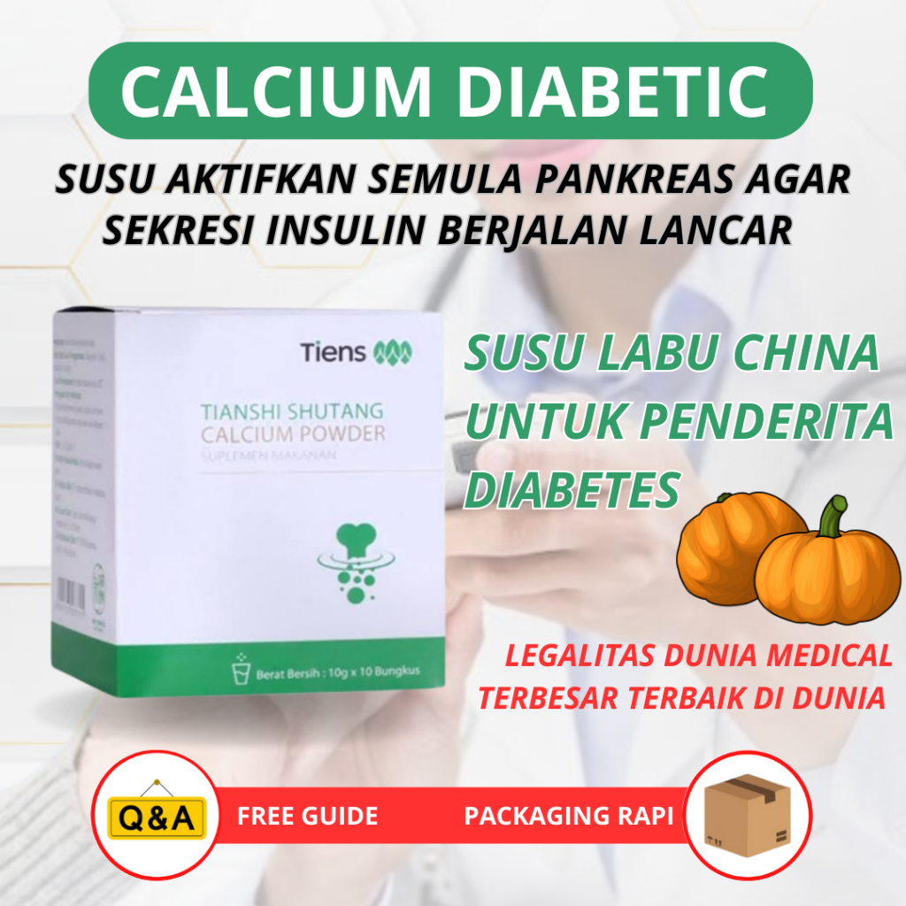 Sokongan Diabetic Susu Labu China Untuk diabetes,kencing manis,gula ...