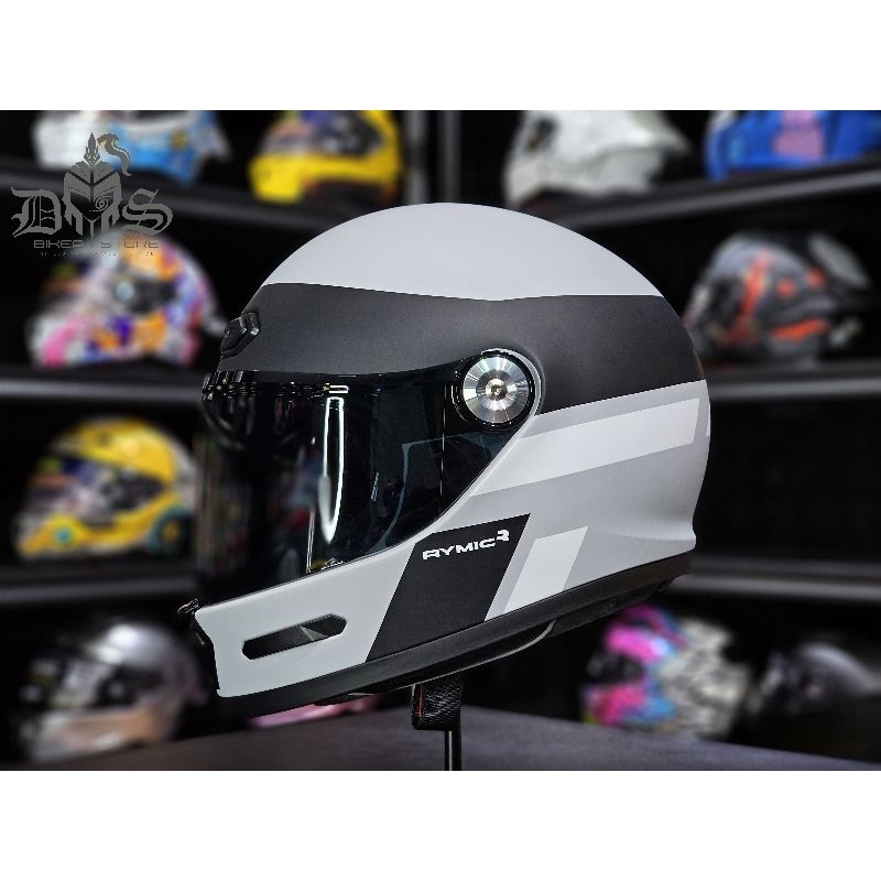 Original Rymic V80 Vintage Race Full Face Helmet | Shopee Malaysia