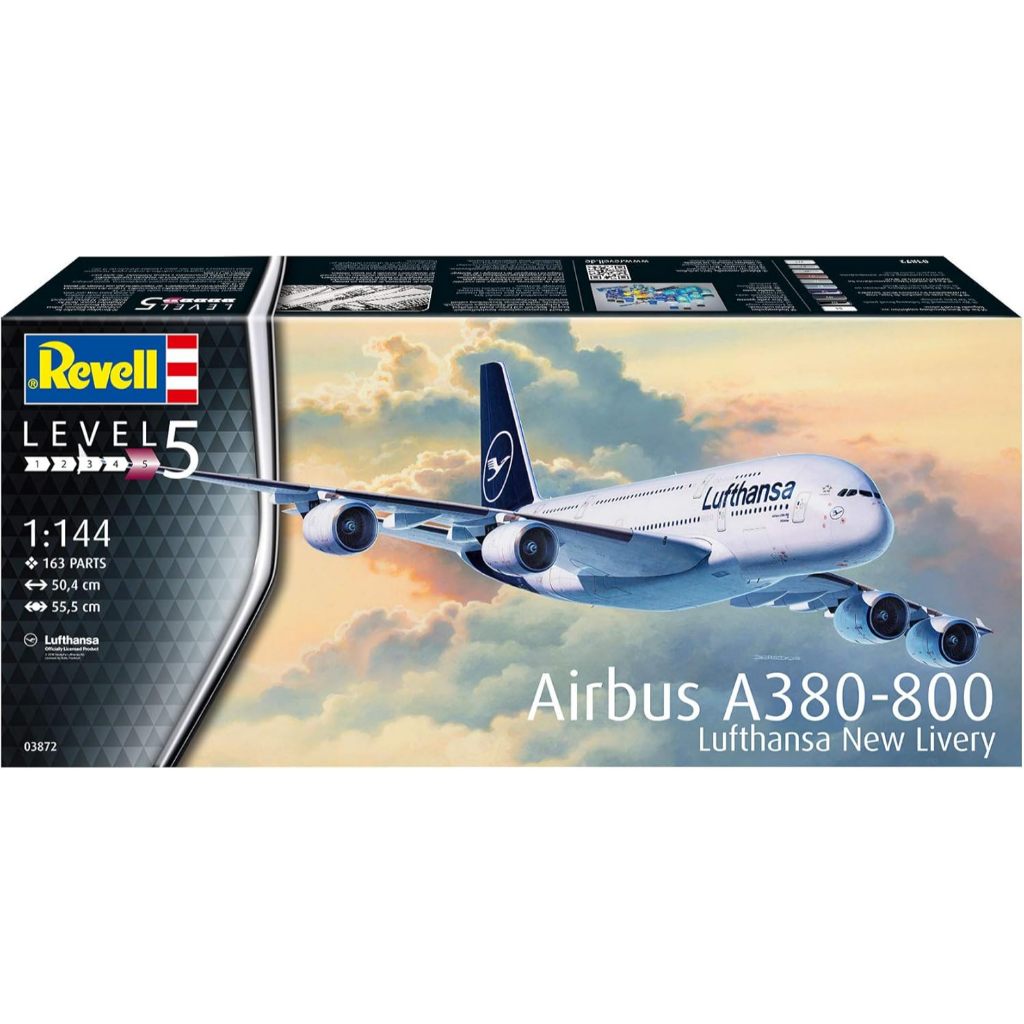 Revell 03872 1/144 Airbus A380-800 Lufthansa New Livery | Shopee Malaysia